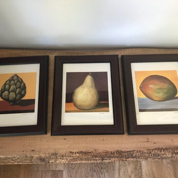 Bill Chishom | Art | Set Of 3 Bill Chisholm Signed By Artist Framed ...